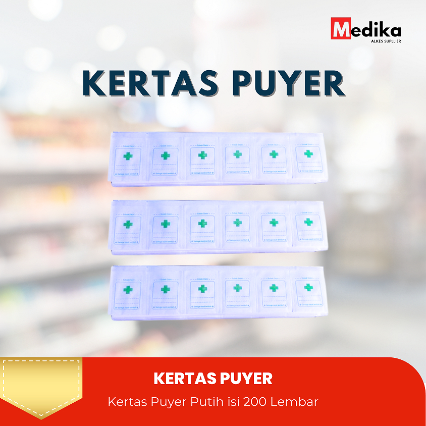 Jual Kertas Puyer Obat Putih/ Kantong Kertas Puyer | Shopee Indonesia