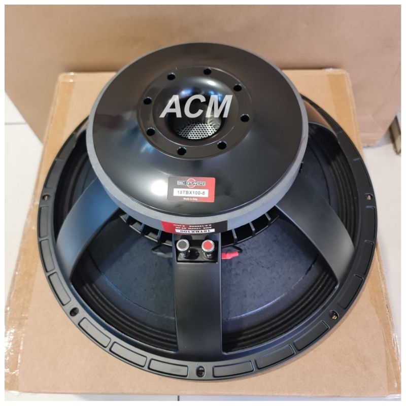 Jual SPEAKER COMPONENT B&C 18TBX100 GRADE A SUBWOOFER 18 INCH VC 4 INCH ...
