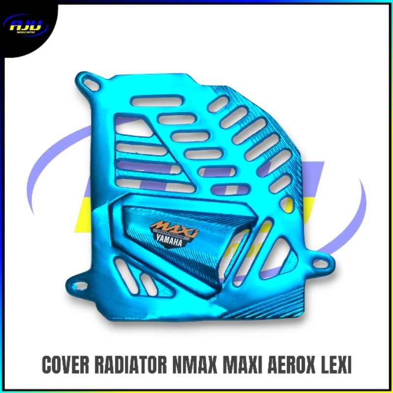 Jual Cover Radiator Aerox Nmax Lexi Tutup Radiator Alumunium CNC 5 ...