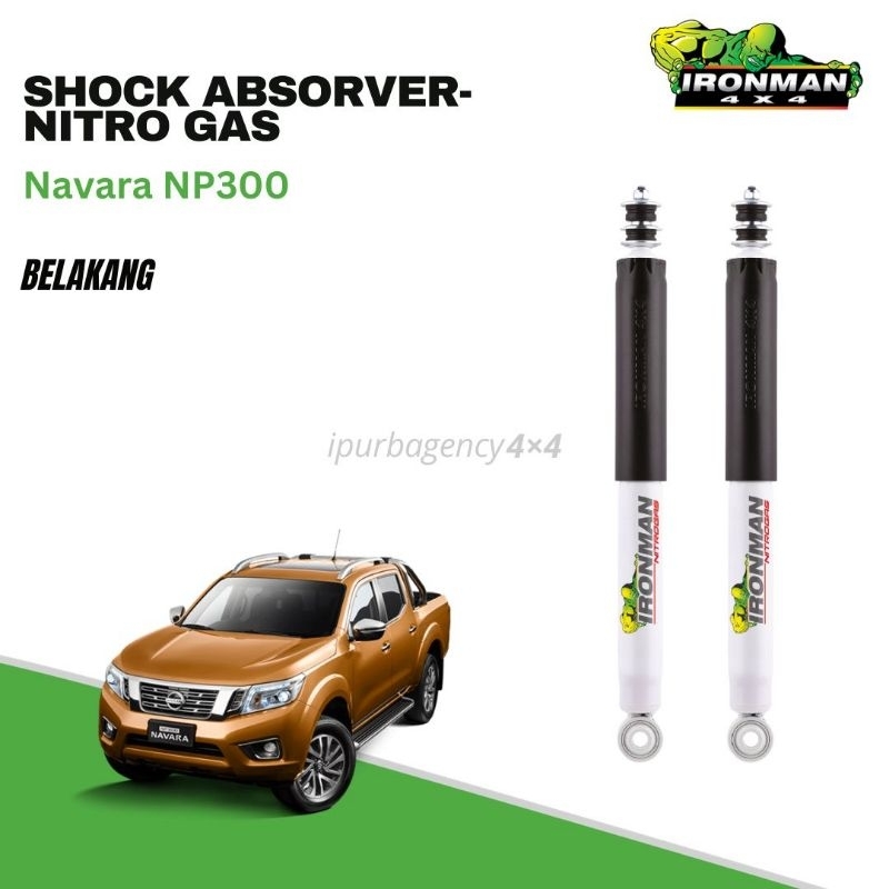 Jual Ironman 4x4 Suspension Rear Shock Nitro Gas Nissan Navara NP300 ...