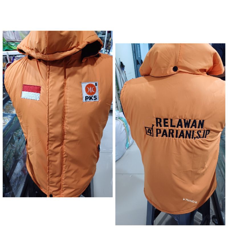 Jual ROMPI CALEG PKS PARASUT | Shopee Indonesia