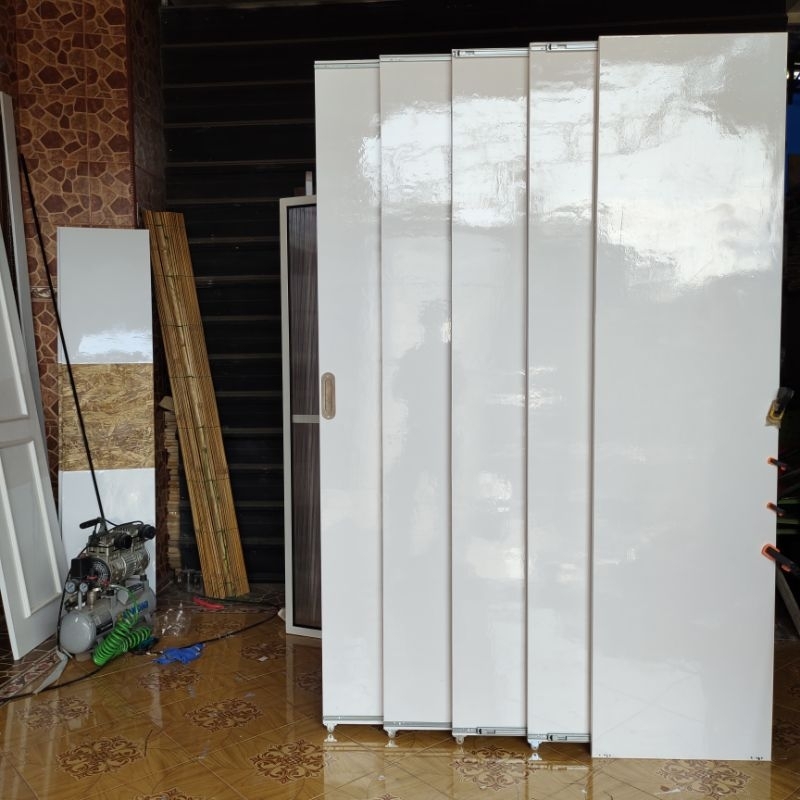 Jual partisi ruangan geser tipe GS17 5 panel tinggi 2meter | Shopee ...