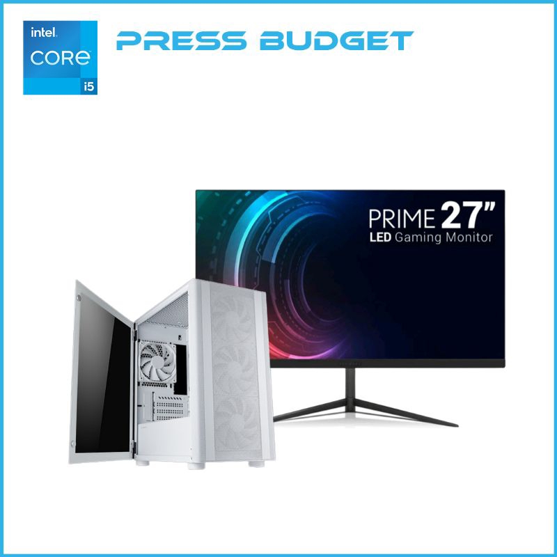 Jual PC FULL SET WHITE RGB HIGH SPESIFICATION Intel Core I5 3570 ...