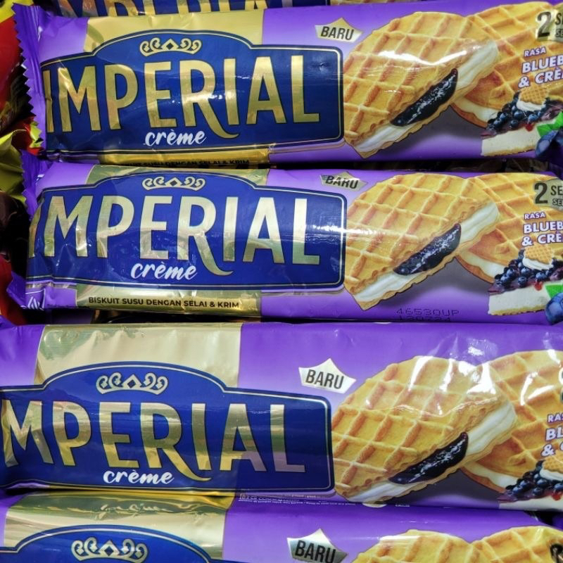 Jual Imperial Creme 2rasa Blueberry dan Creme 108g | Shopee Indonesia