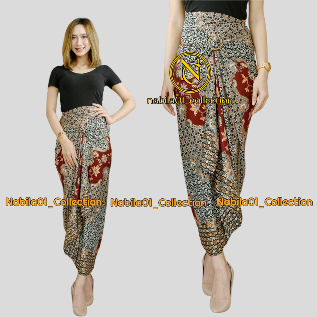 Jual rok lilit batik / rok lilit batik kain lilit murah / lilit batik ...