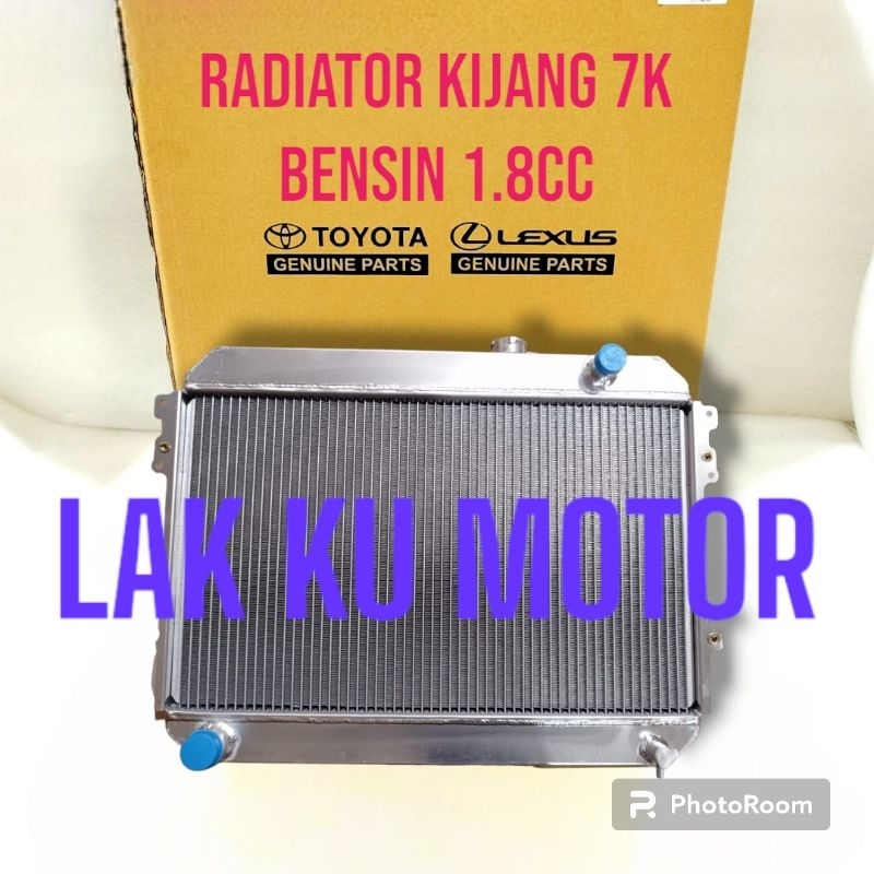 Jual Radiator kijang 7k bensin 1.8 1800 cc original full alumunium ...