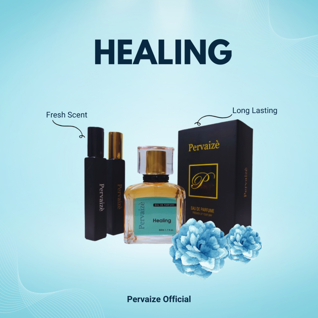 Jual Pervaize Parfum Unisex Healing Eau De Parfume Tahan Lama. | Shopee ...
