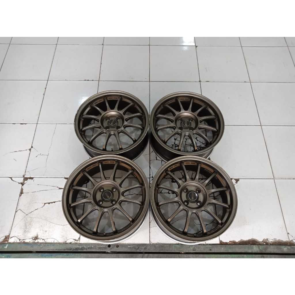 Jual pelek mobil seken racing jdm ssr tipe f ring 17 pcd 4x100 cocok ...