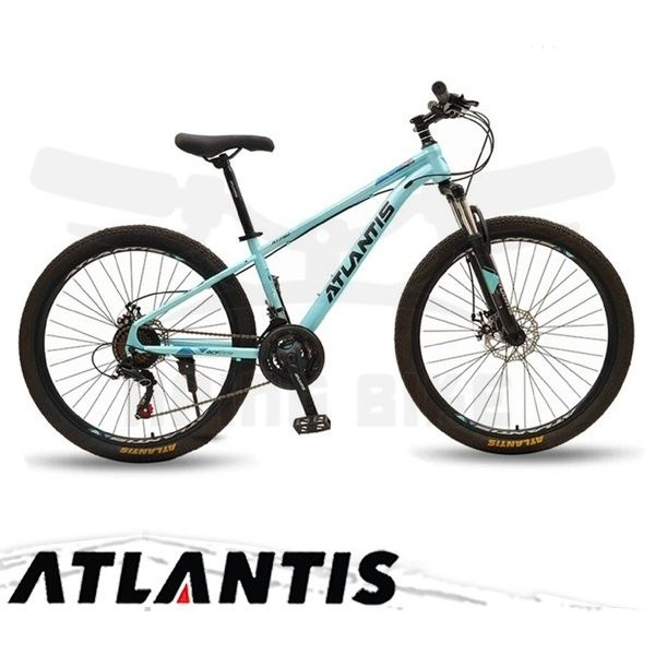 Jual Sepeda gunung 24 inch mtb atlantis dewasa dan anak remaja 24 speed velg alloy rem cakram ...