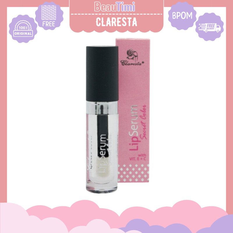 Jual beautimi - CLARESTA Lip Serum Secret Color | Shopee Indonesia