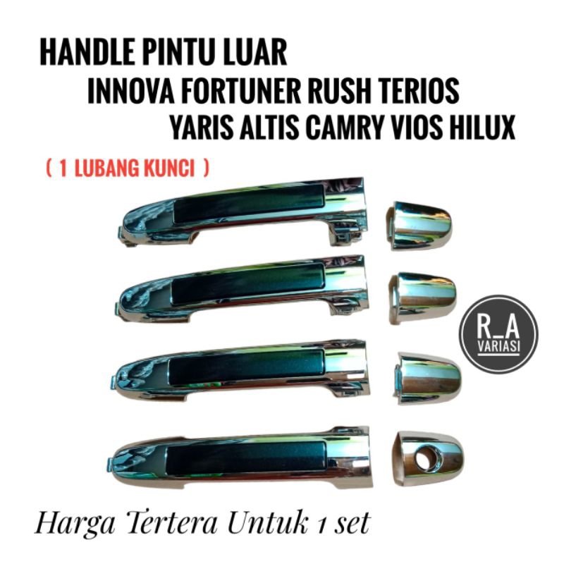Jual Handle Pintu Luar Innova Fortuner Rush Terios Camry Yaris Altis ...