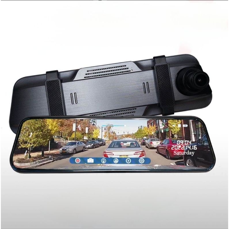 Jual Dash Cam CCTV Mobil Dual Channel Driving Recorder DVR 9,66 inch ...