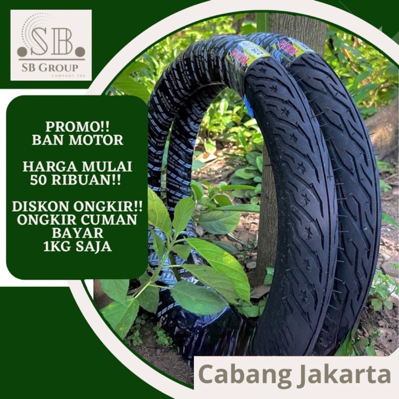 Jual SEPASANG BAN MOTOR BEBEK RING 17 Ukuran 250 & 275 (70/90-17 & 80/ ...