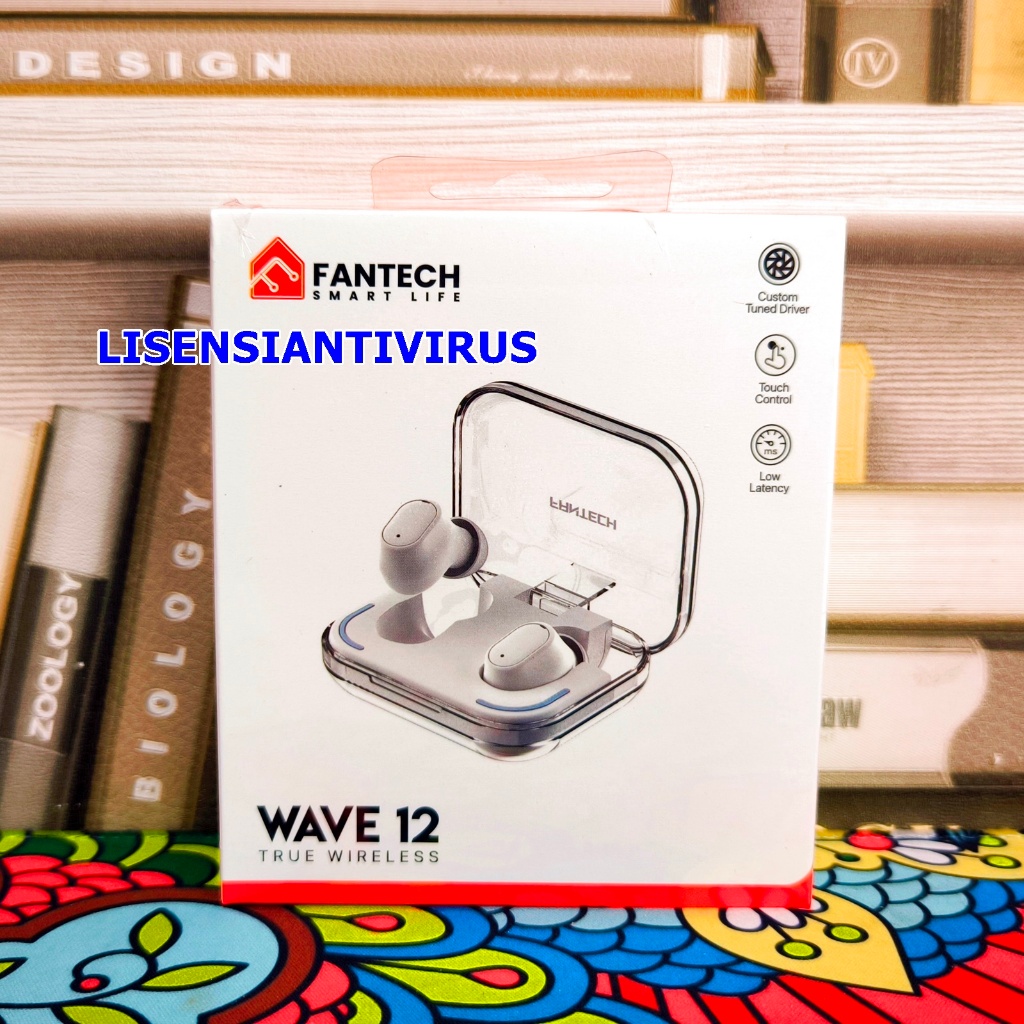 Jual TWS Fantech TW12 Wave 12 TWS Bluetooth 5.3 BT5 Earphone Low Latency | Shopee Indonesia