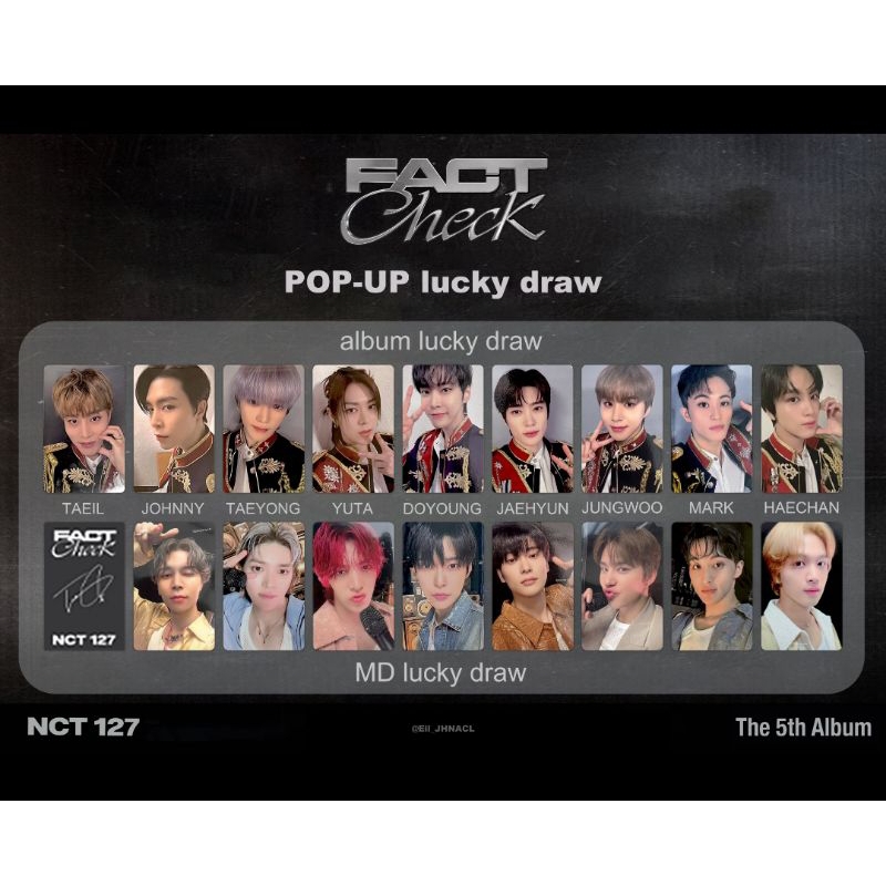 Jual NCT 127 LD ALBUM FACT CHECK | Shopee Indonesia