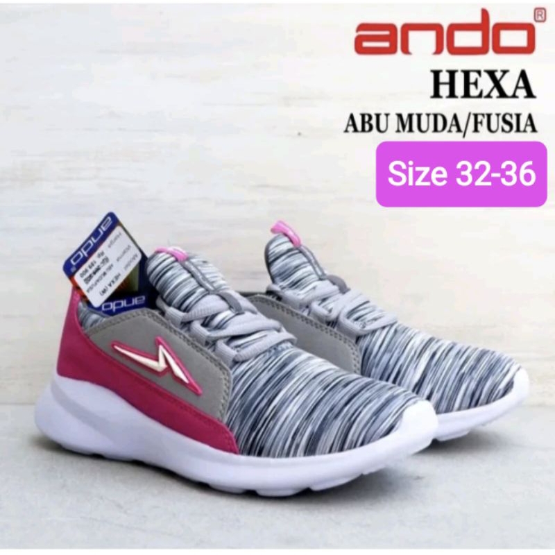 Jual Sepatu Anak Ando Hexa original ando | Shopee Indonesia