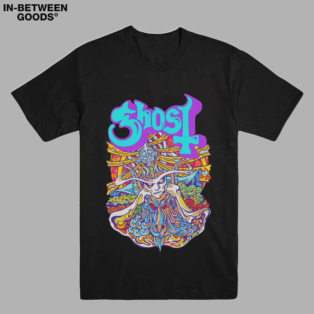 Jual GHOST B.C. - SEVEN INCHES OF SATANIC PANIC | T-SHIRT BAND | MERCHANDISE | Shopee Indonesia