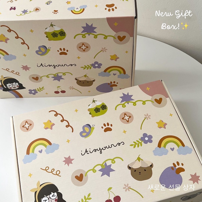 Jual ITISYOURSS Box Gift Sally | Additional Box | Box Hampers | Kemasan ...