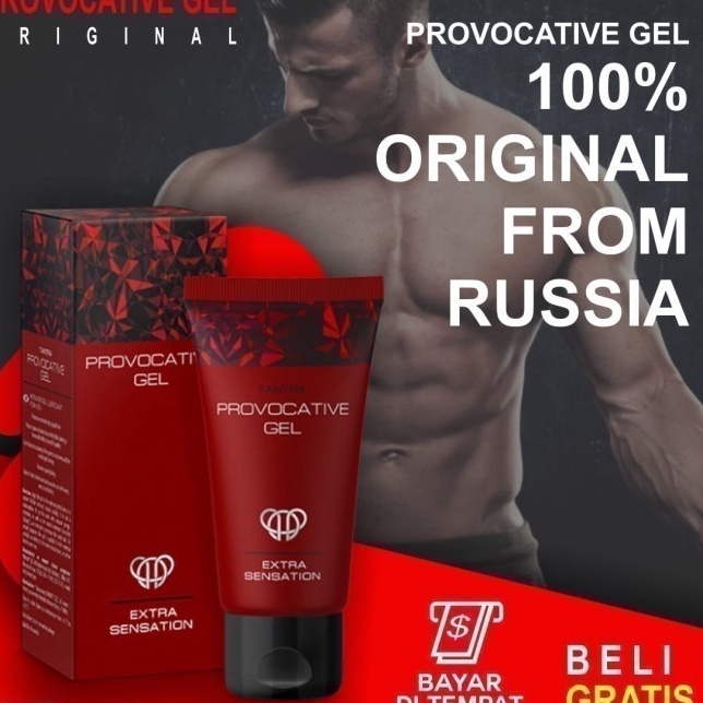 Jual PROVOCATIVE GEL ORIGINAL ASLI HERBAL PEMBESAR PENIS/ OBAT ORIGINAL KUAT TAHAN LAMA PRIA ...