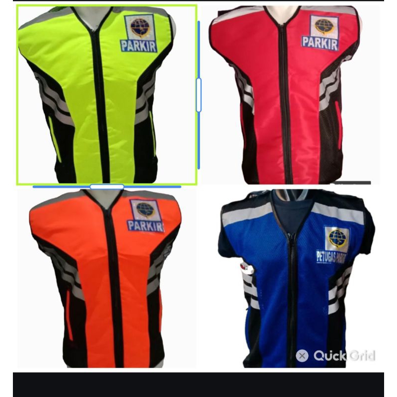 Jual Rompi parkir, rompi parkir juru parkir, rompi petugas parkir ...