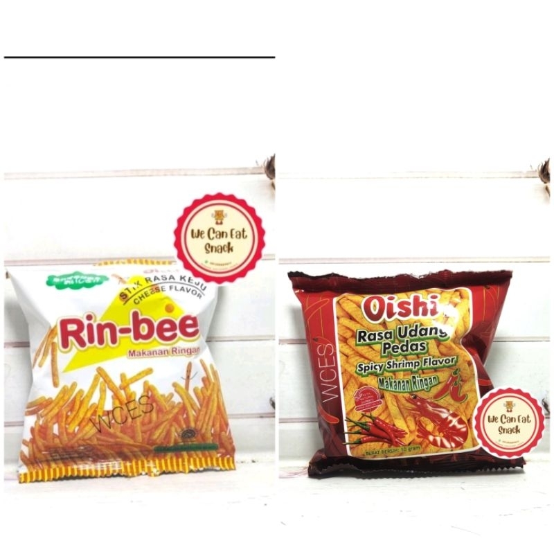 Jual Oishi Snack Rin-Bee Renceng (Isi 10 bks) | Shopee Indonesia