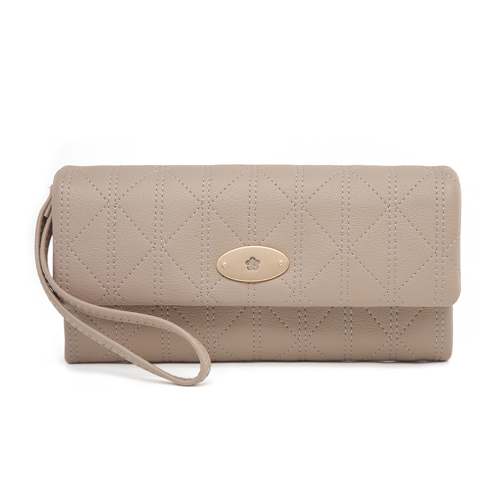 Jual En-ji Mone Wallet - Cream | Shopee Indonesia