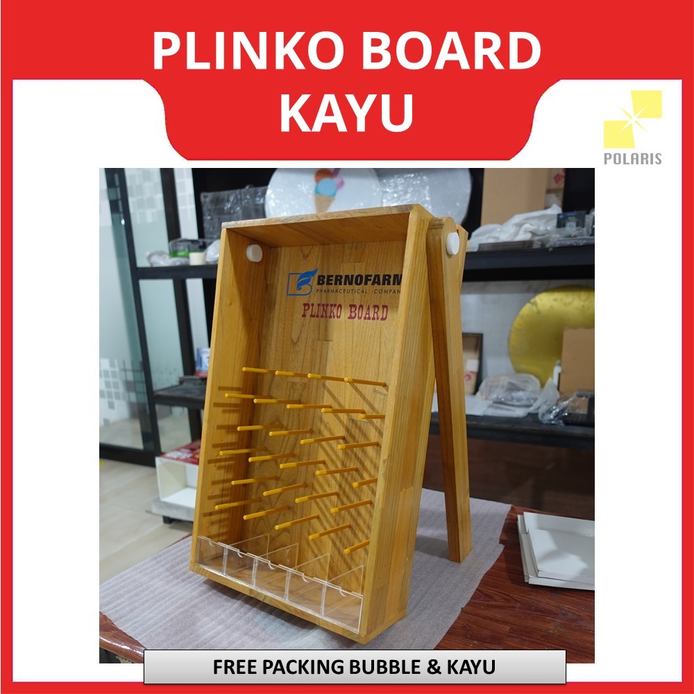 Jual PLINKO BOARD KAYU DROP BALL CUSTOM - LUCKY DRAW BOX WOODEN MARBLE ...