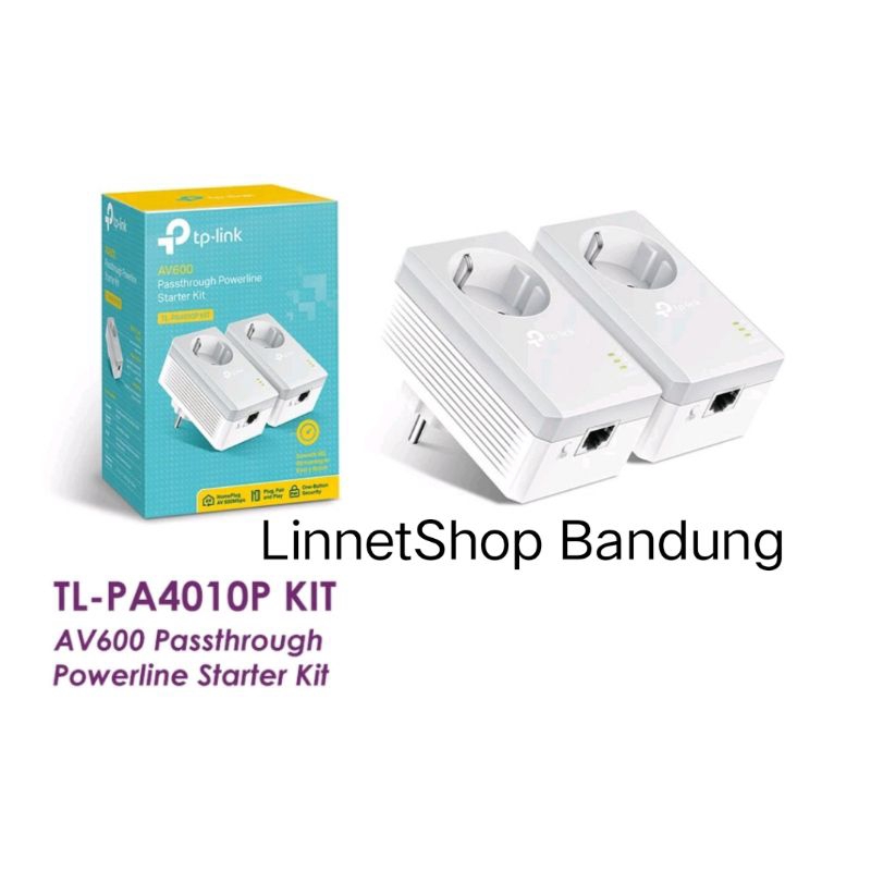 Jual TP LINK AV600 Powerline Adapter TL-PA4010P KIT | Shopee Indonesia