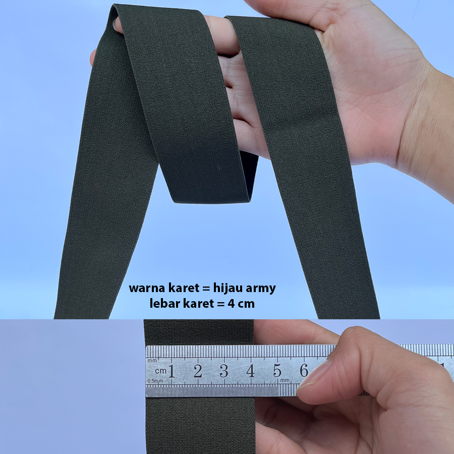 Jual karet elastis soft elastic 4 cm | Shopee Indonesia