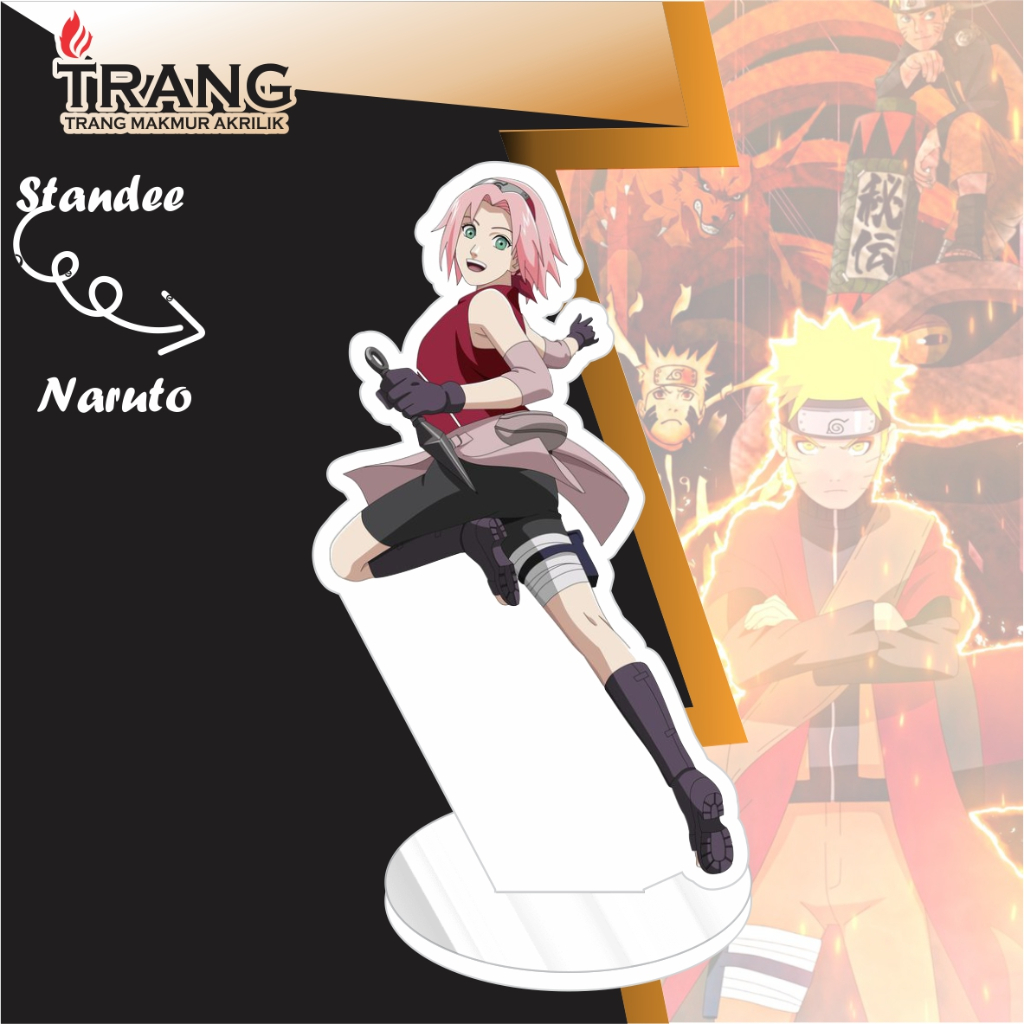 Jual Standee Figure Akrilik Naruto / Standing Action figure Acrylic ...