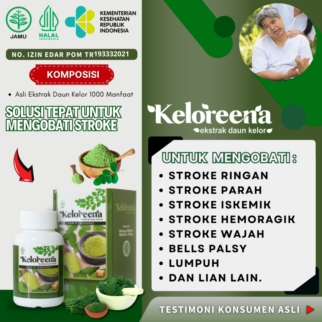 Jual Obat Stroke, Stroke Ringan, Stroke Parah, Stroke Wajah, Bells ...