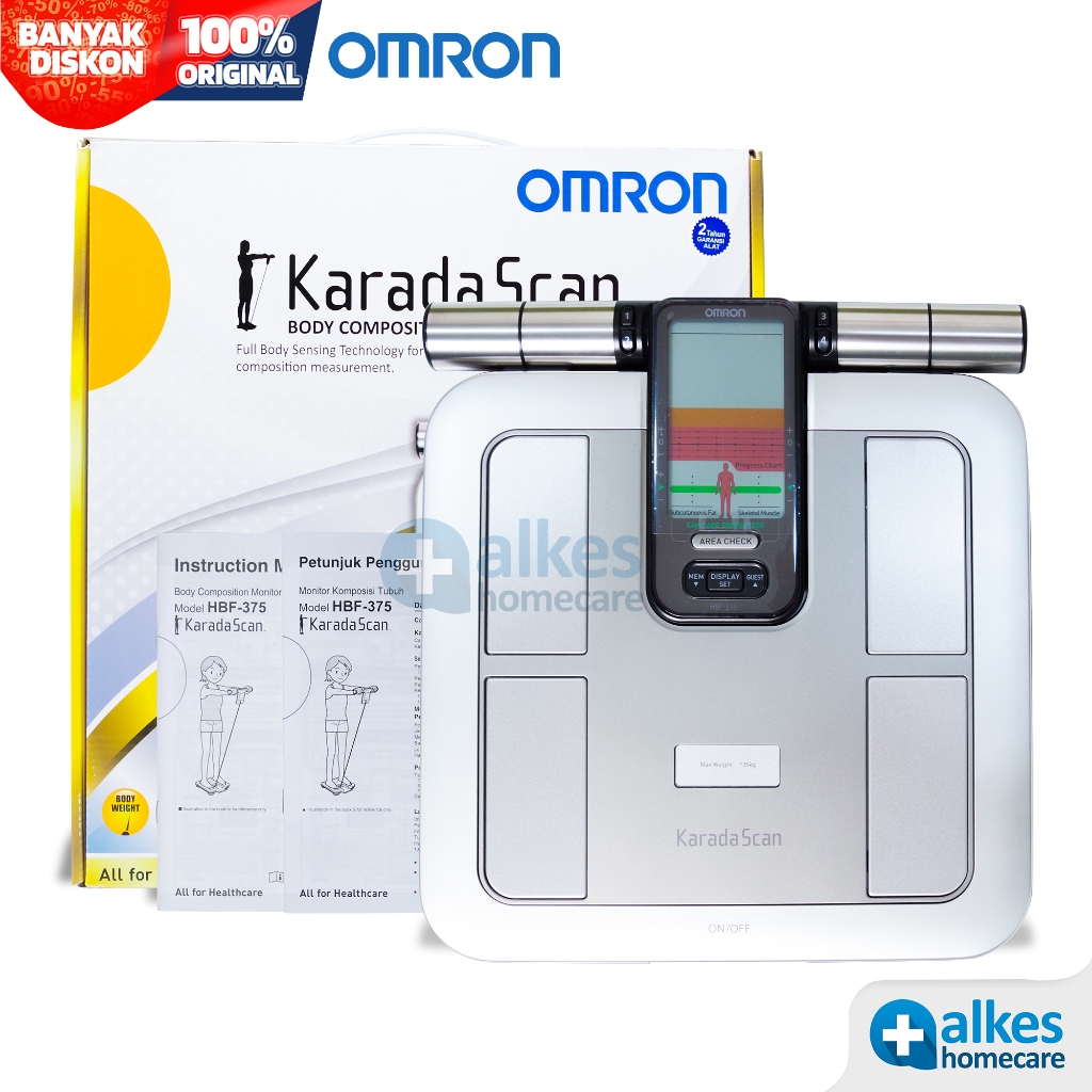 Jual Timbangan BMI Digital Omron Karada Scan HBF-375 - Smart Body ...
