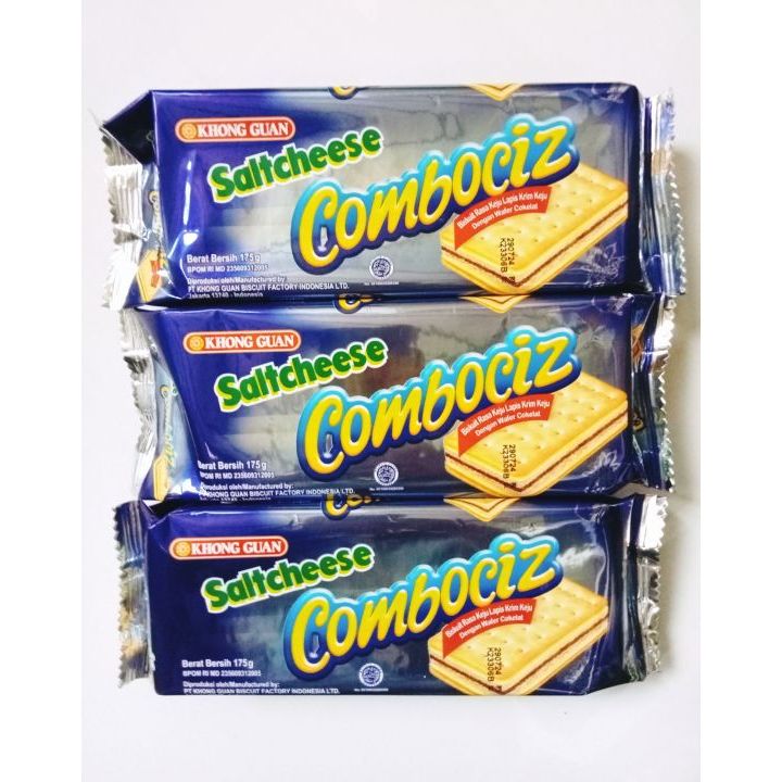 Jual Biskuit Khong Guan Saltcheese Combociz 175 gram | Shopee Indonesia