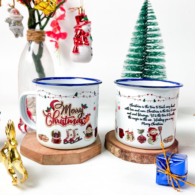 Jual Souvenir Natal Enamel Custom Nama Hadiah Natal Christmas Gift ...