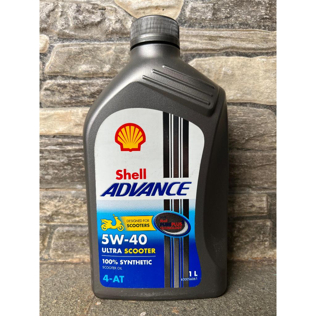 Jual Shell Advance Ultra Matic Full Synthetic 5W-40 1L 100% Original ...