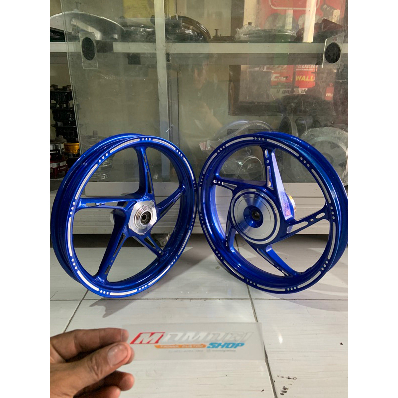 Jual velg beat /vario 125/150/pnppcx150/160/aerox fullcustom | Shopee ...