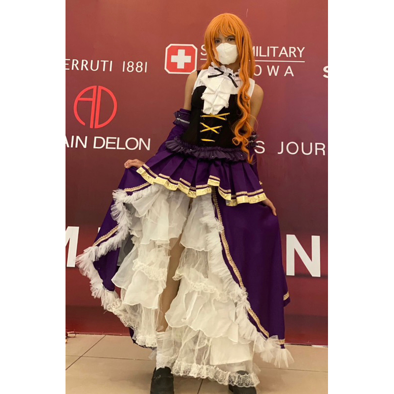Jual costume cosplay mlbb guinevere dress ngembang mobile legend ...