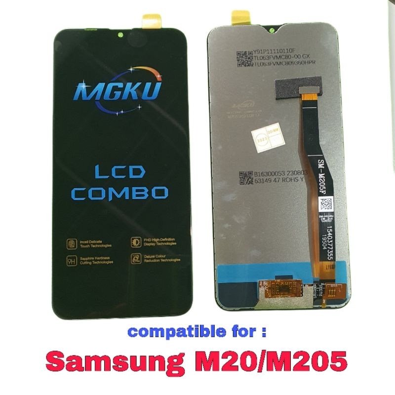 Jual lcd ts touchscreen samsung m20 / m205 fullset | Shopee Indonesia