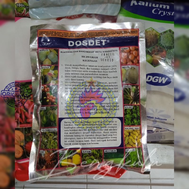 Jual DOSDET 250gram Pupuk Pertumbuhan Daun dan Buah | Shopee Indonesia