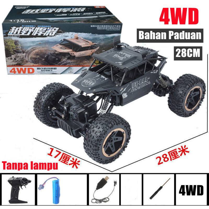 Jual Mainan Mobil Remot Besar 4WD RC Buggy Off-road Rock Climber 2.4GHz ...
