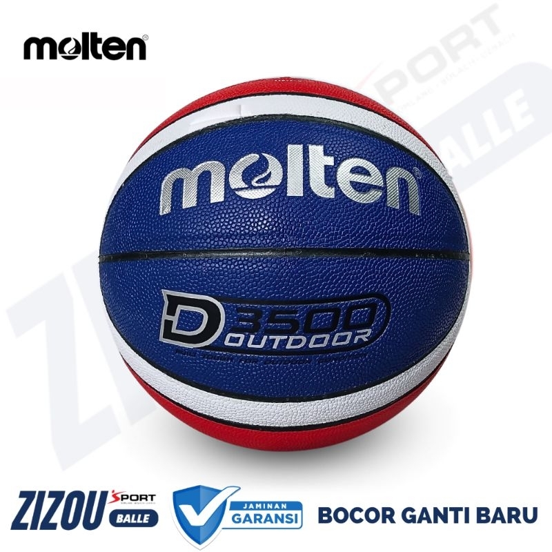 Jual Molten bola basket original MOLTEN D3500 outdoor size 7 | Shopee ...