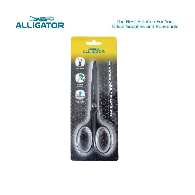 Jual Alligator Gunting Teflon Scissors | Shopee Indonesia