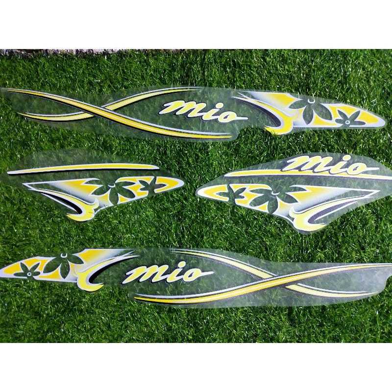 Jual STIKER STRIPING MIO SPORTY LIST KUNING | Shopee Indonesia