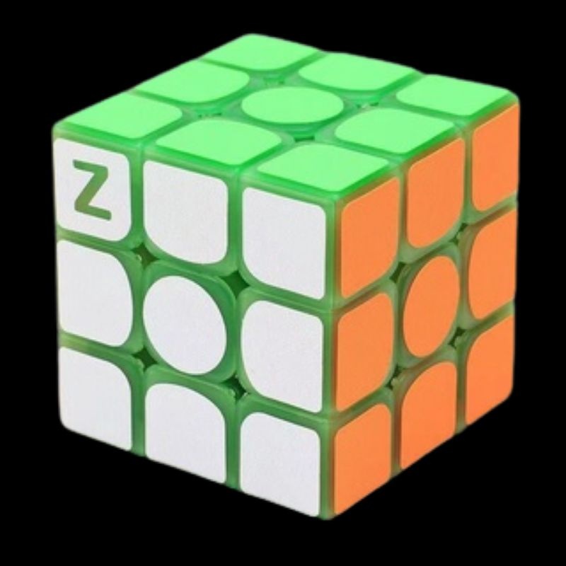 Jual Rubik 3x3 3x3x3 ZCUBE Glow In the Dark Biru Hijau yongjun qiyi moyu | Shopee Indonesia