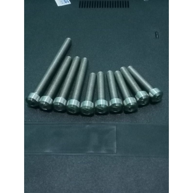 Jual Baut m8/Drat 12 stainless model titanium | Shopee Indonesia