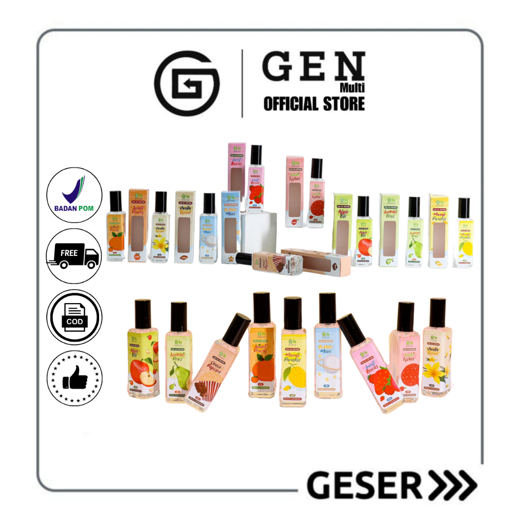 Jual GEN - [BPOM] Parfum Fleo 30ml Premium / Parfum Fleo 30ml Bubble ...