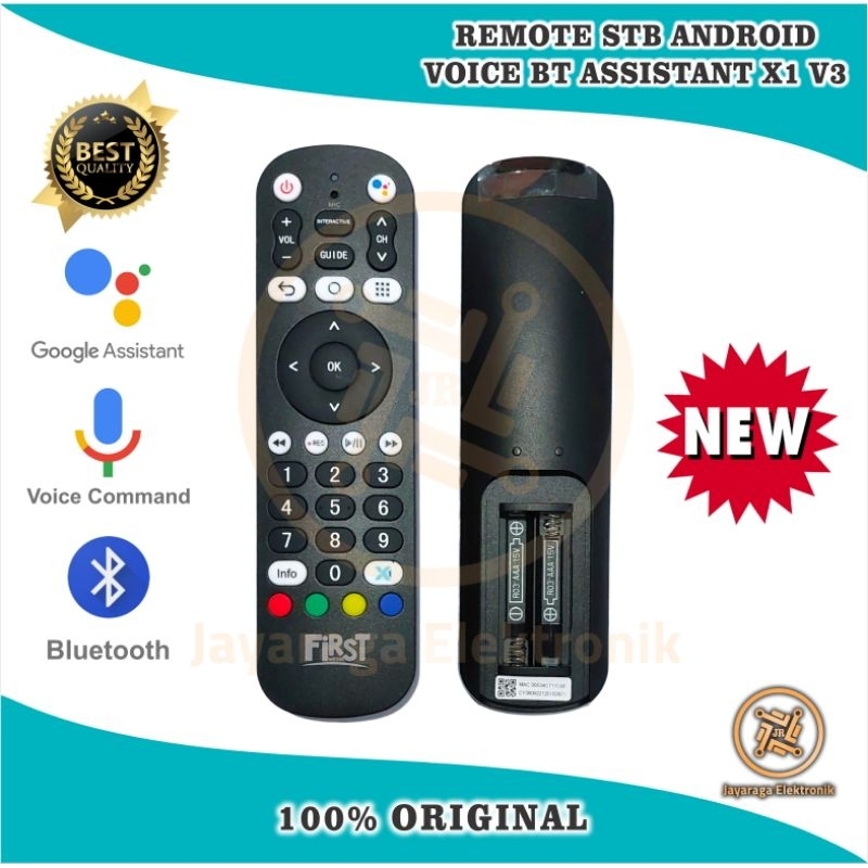 Jual Remote Voice Bluetooth Google Assistant X1 Prime V3 2023 ORIGINAL ...