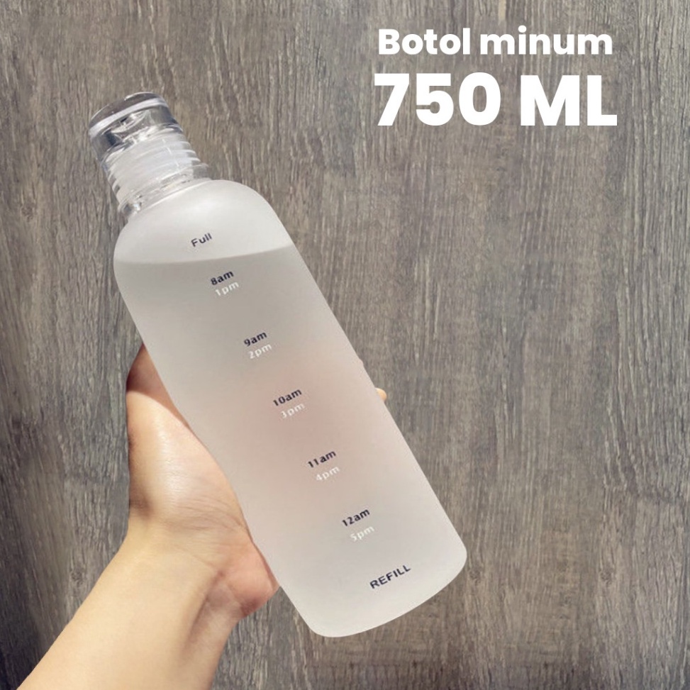Jual CY33 ALOBON Botol Minum Aesthetic Water Bottle Termos Botol Bening ...