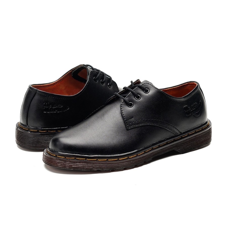 Jual Sepatu Dokmart Dr Marten Black Formal Pantofel Kerja Pria Series ...