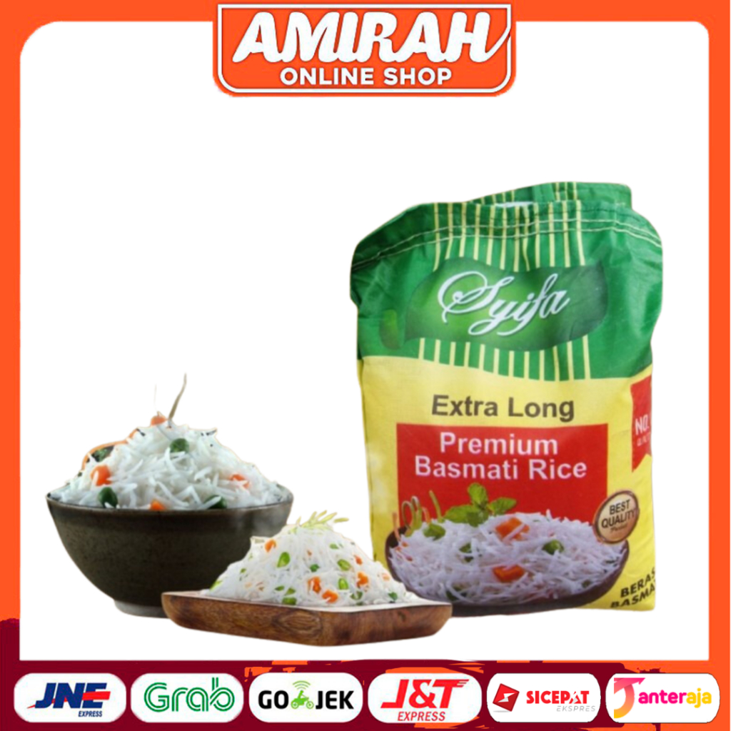 Jual BERAS BASMATI RICE 5KG ORIGINAL | Shopee Indonesia